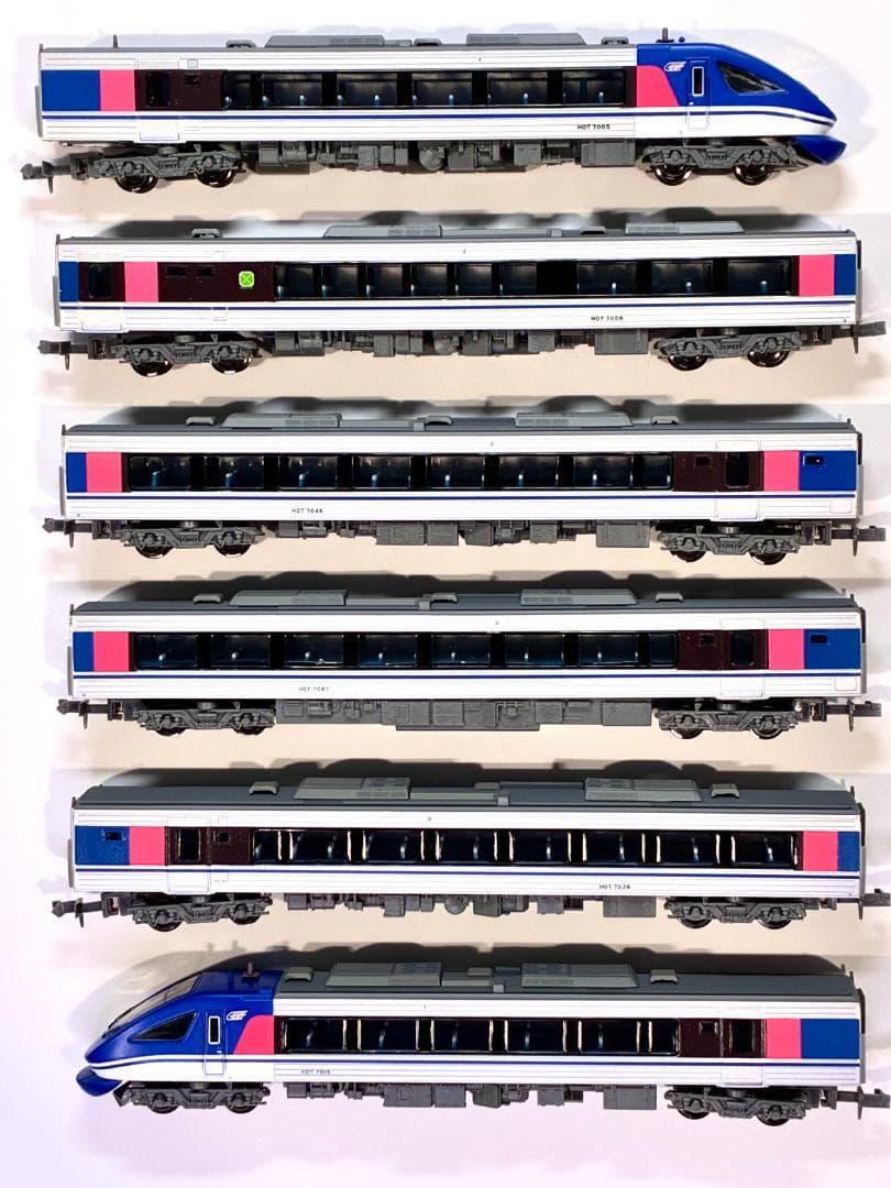 智頭急行HOT7000系特急“スーパーはくと”5次車 6両セットLED室内灯装備