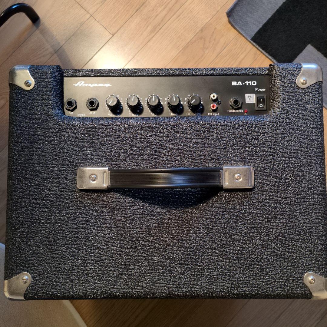 ​【実用カスタム美品・送料込】Ampeg BA-110 ベースアンプ 35W
