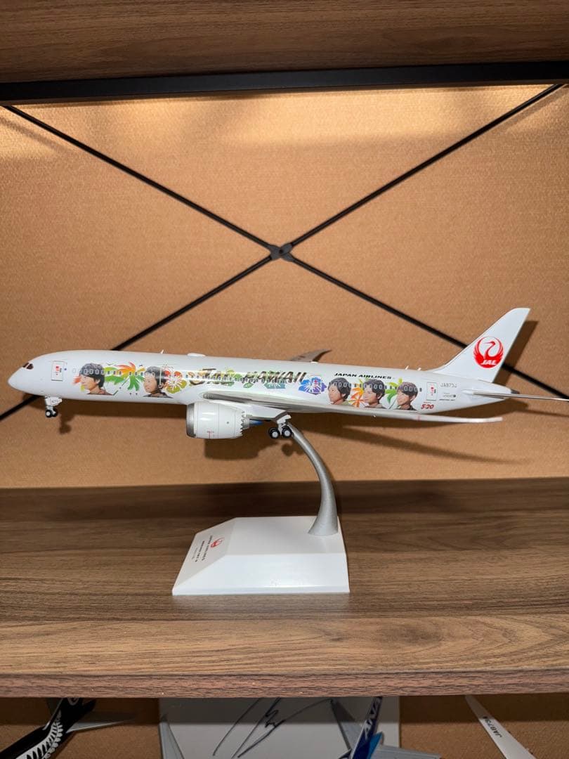 JAL 嵐ジェットハワイ塗装 B787-9 モデルプレーン 1/200スケール