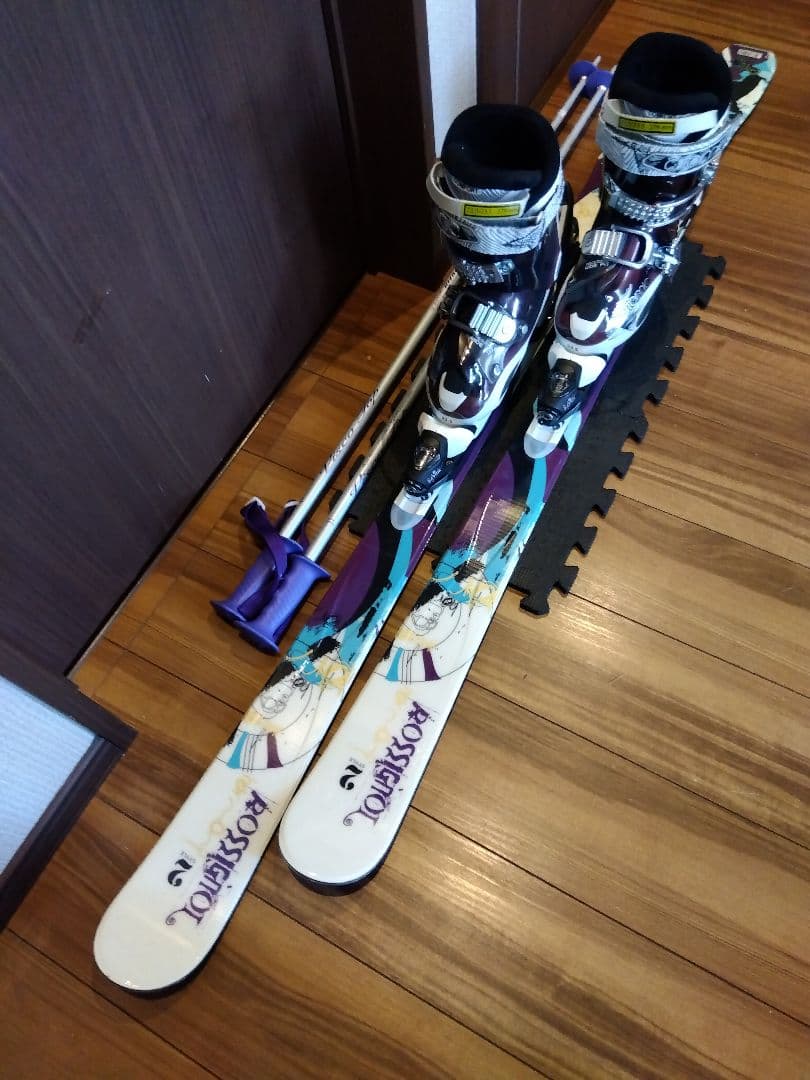 【ハイエンド】ROSSIGNOL レディース スキーセット メンテ・WAX済み✔