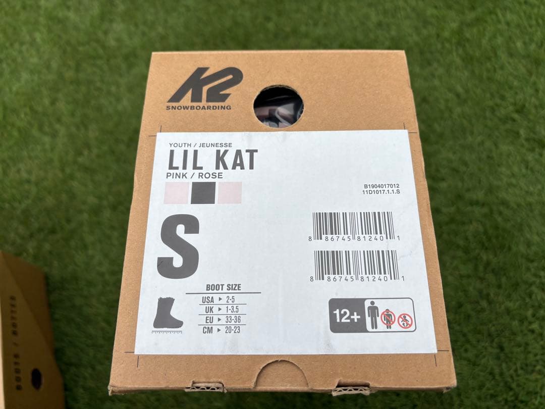 K2 LIL KAT（20−21シーズン）キッズ　ブーツ＆ビンディングセット