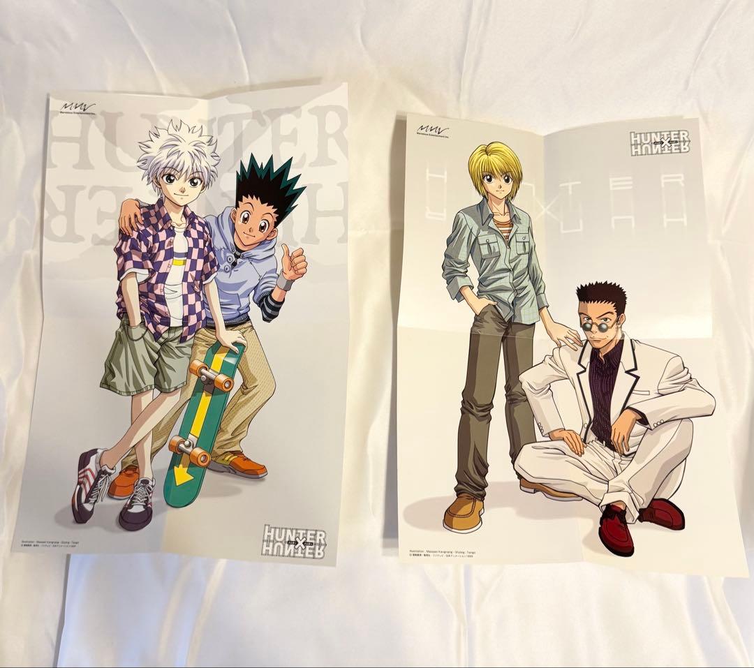 HUNTER × HUNTER 旧アニメDVD特典 ポスター コンプリートセット