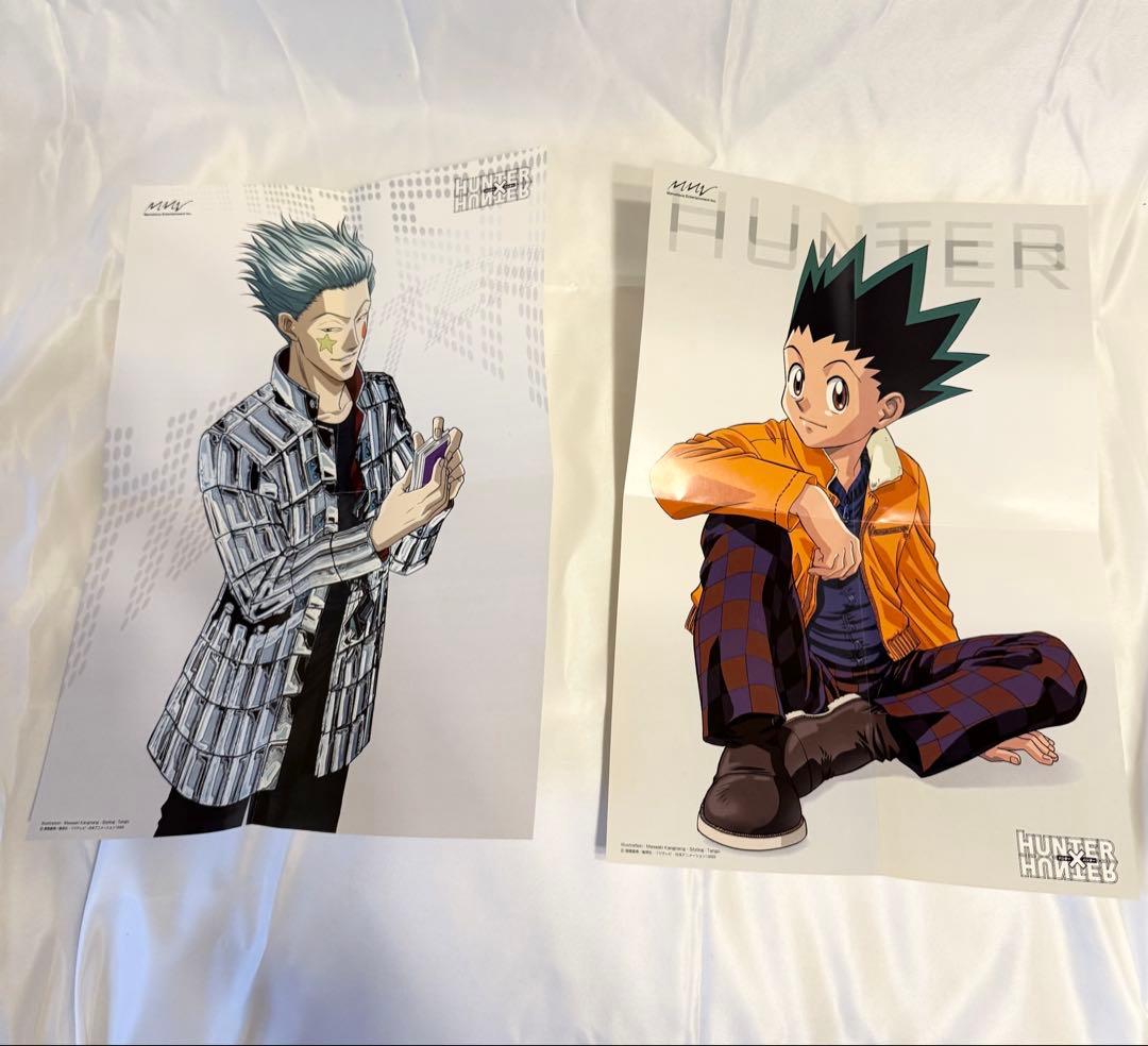HUNTER × HUNTER 旧アニメDVD特典 ポスター コンプリートセット