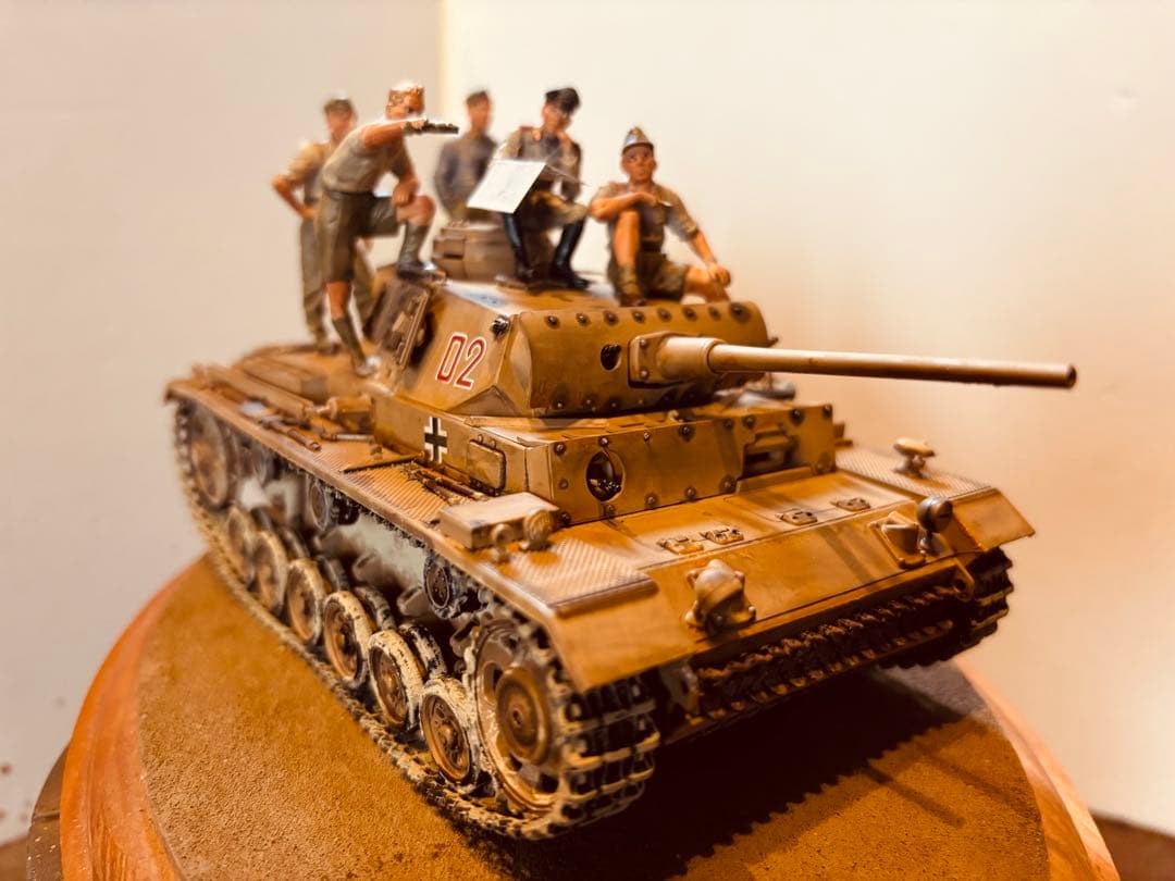 1／35 ドイツアフリカ軍団ロンメル将軍と幕僚達