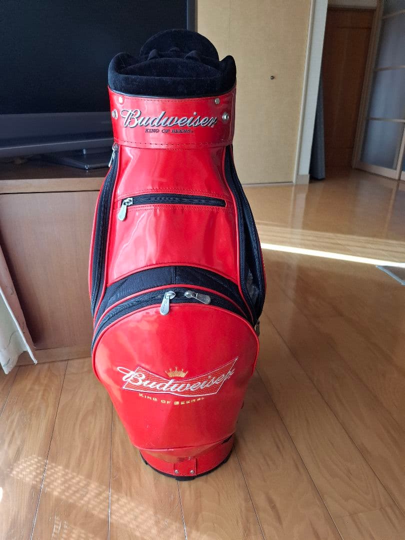 Budweiser ゴルフバッグ レッド