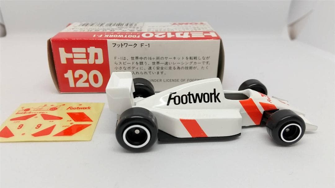 TOMICA トミカ Footwork フットワーク F1 1/64 ミニカー
