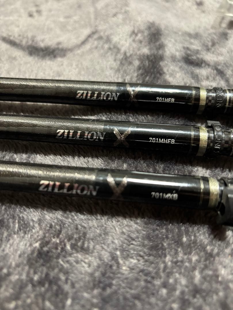 ZILLION バス　ロッド 701HFB 701MHFB 701MXB ダイワ