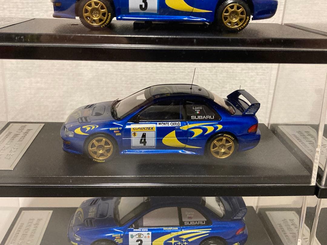 1/43 hpi hpi-Racing GC8 インプレッサ WRC 6台セット