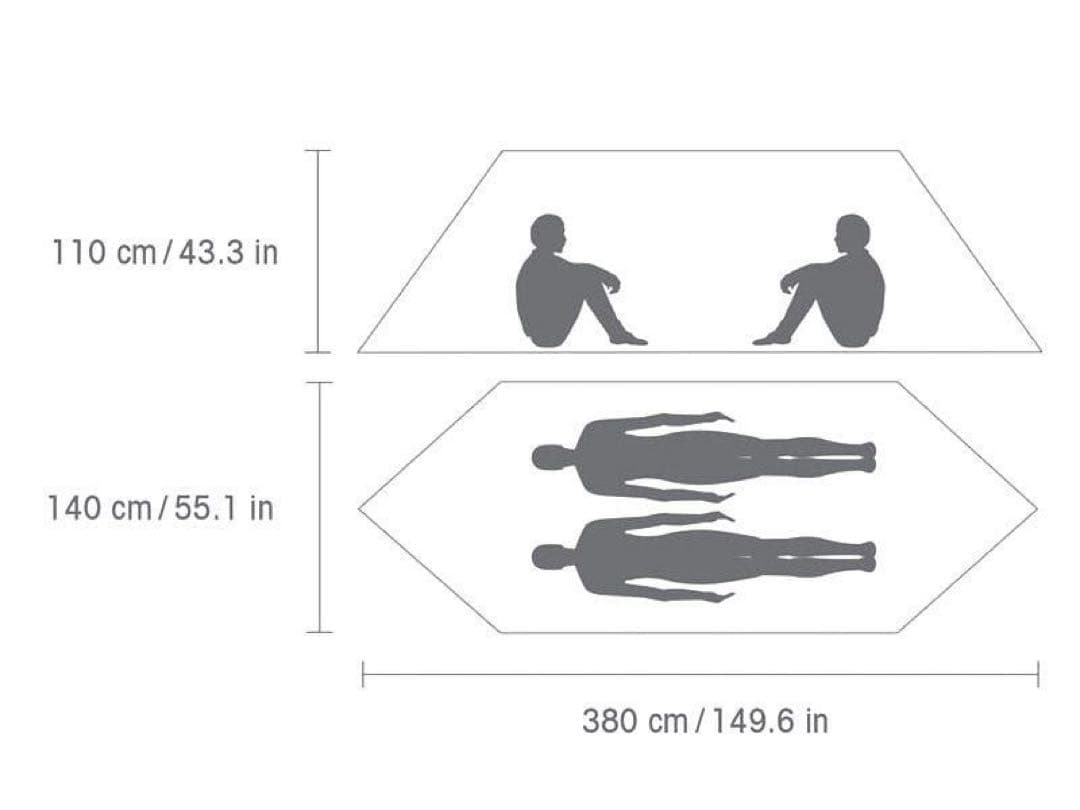 ULフロアレス シェルター シルナイロン