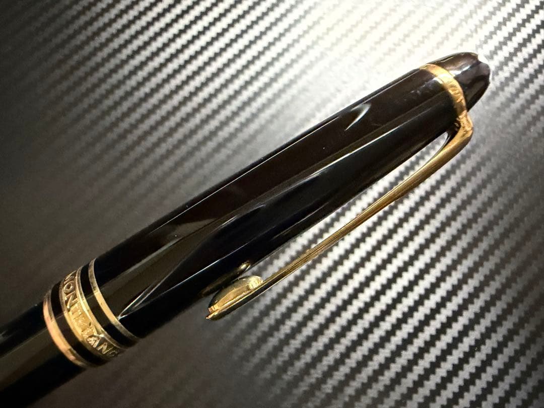 未使用に近い モンブラン 144 ブラック 全金 EF 極細字 万年筆