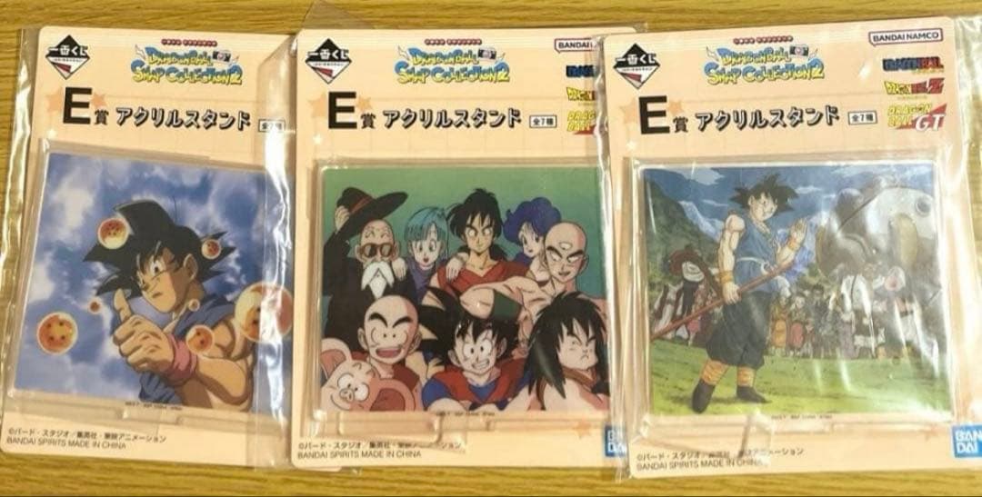一番くじ ドラゴンボール SNAP COLLECTION２A賞Ｂ賞C賞D賞セット