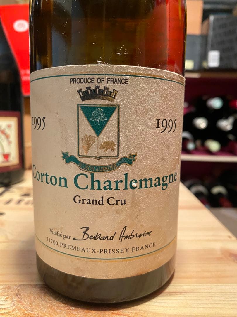 ワイン 1995Corton Charlemagne Bertrand Ambroise