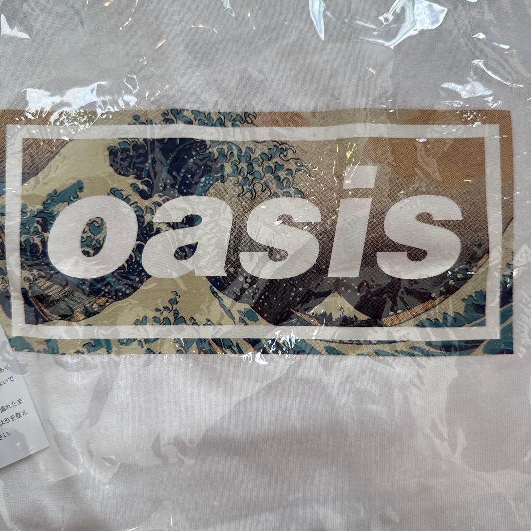 oasis 2025東京限定Tシャツ WHITE 白 Lサイズ【新品・未開封】