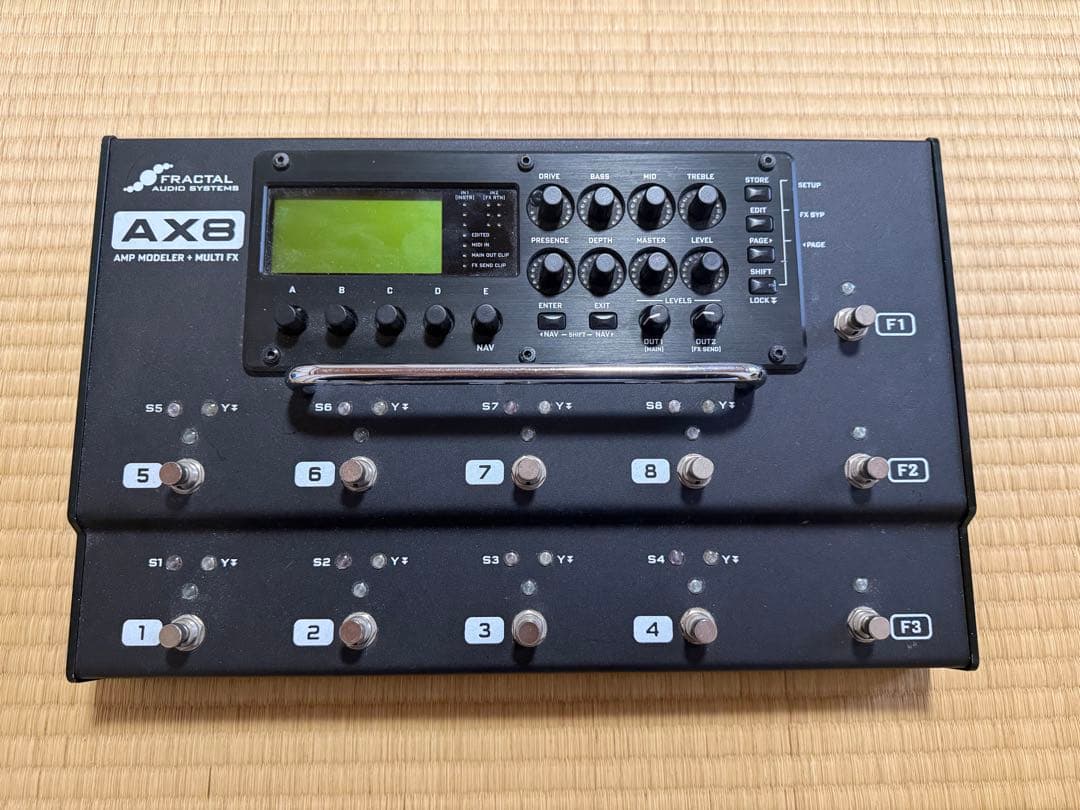 ギター Fractal audio ax8