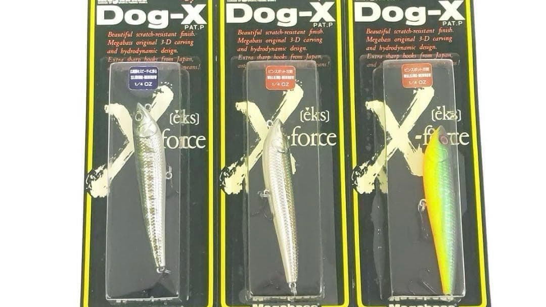 メガバス DOG-X ドッグ X 15点セット 未使用品