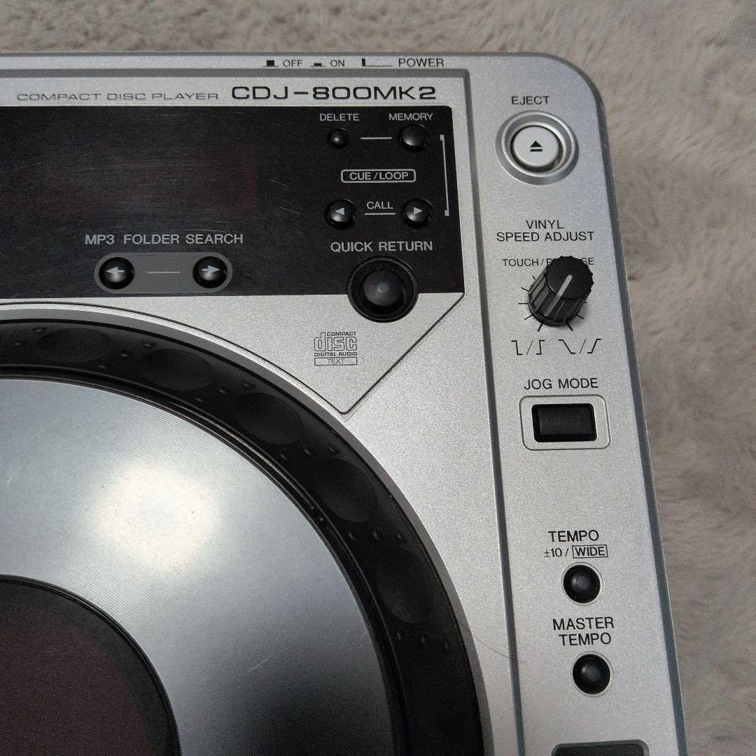 Pioneer CDJ-800 MK2 2台セット 動作品 状態良好