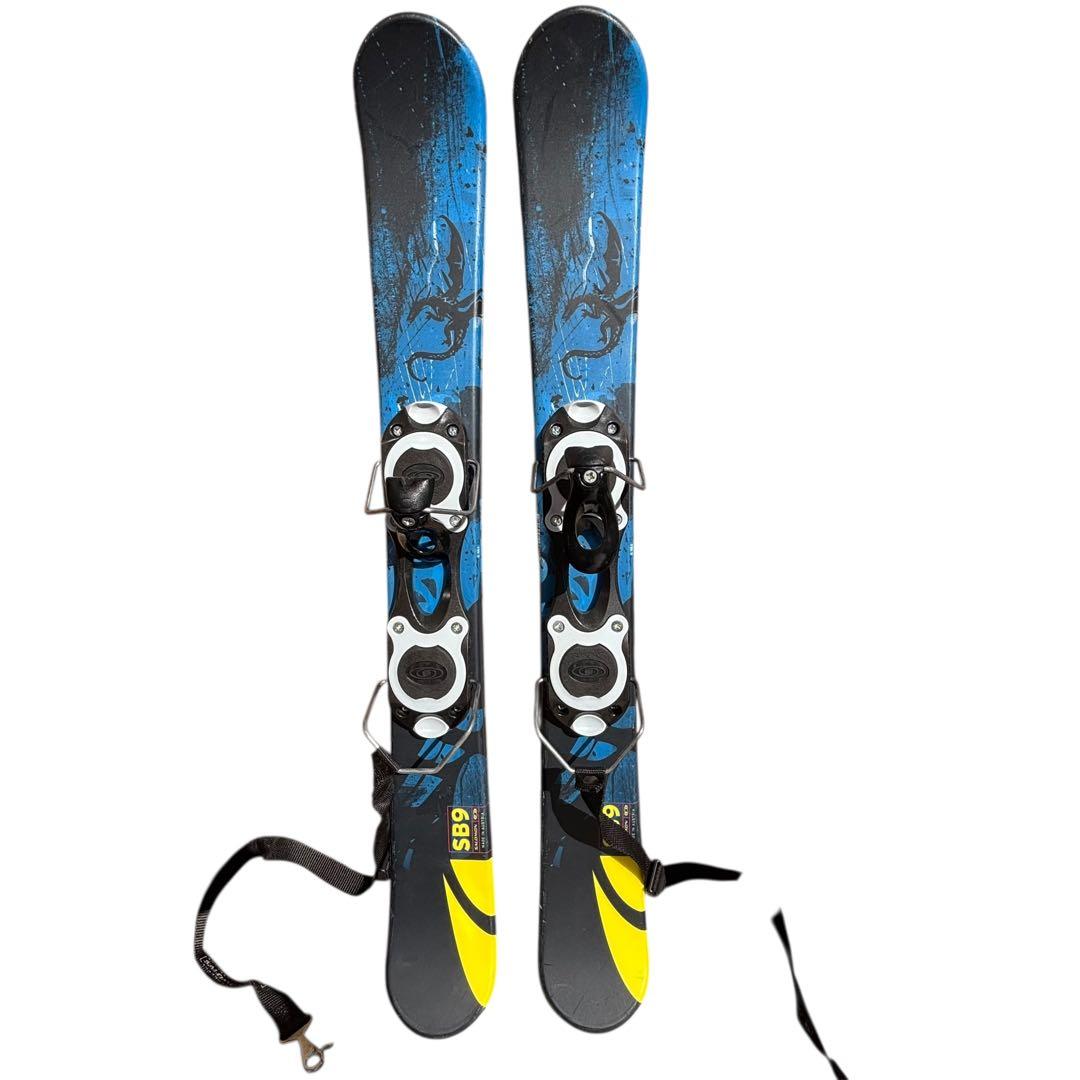 メンズショートスキーセット　ファンスキー　　Salomon 26-26 .5ｃｍ