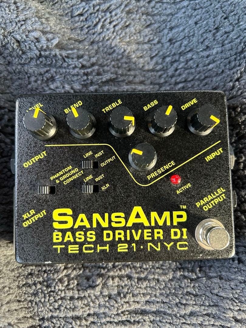 美品　TECH 21 NYC SansAmp Bass D DI