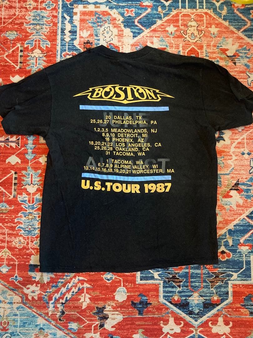 ボストン U.S. TOUR 1987 Tシャツ　ビンテージ　オリジナル