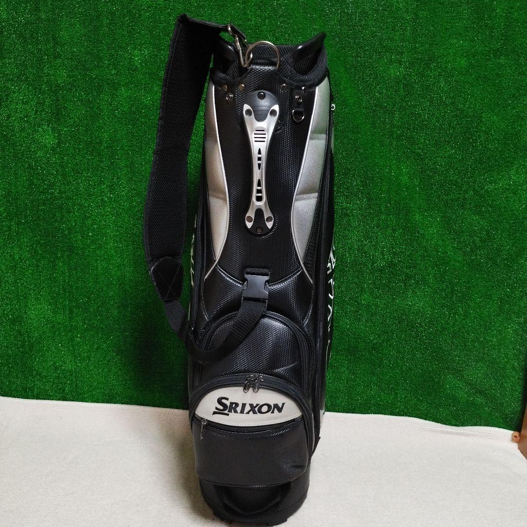 Srixon キャディバッグ ブラック/シルバー　フードなし　※美品※
