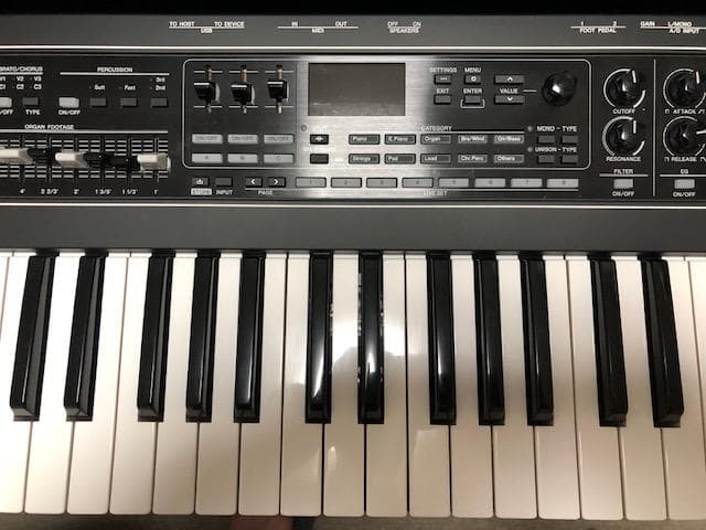 YAMAHA シンセサイザーCK61・純正ケース付き