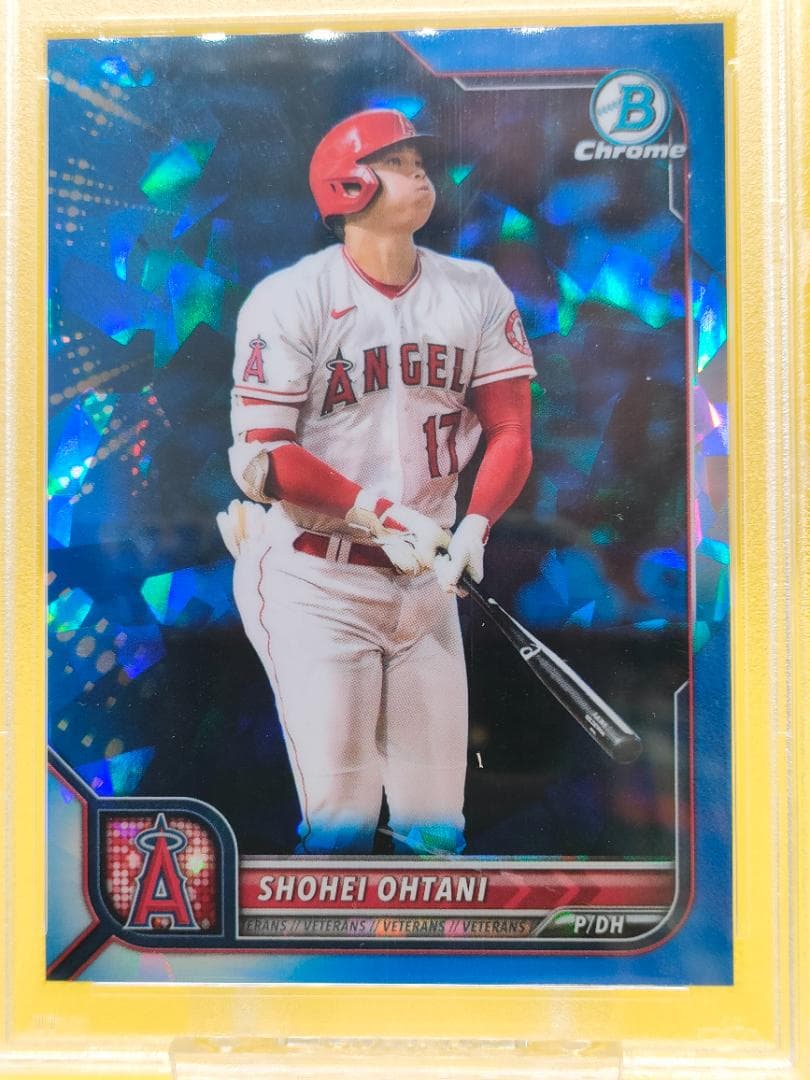 【PSA9鑑定品】大谷翔平2022 Bowman Chrome Sapphire