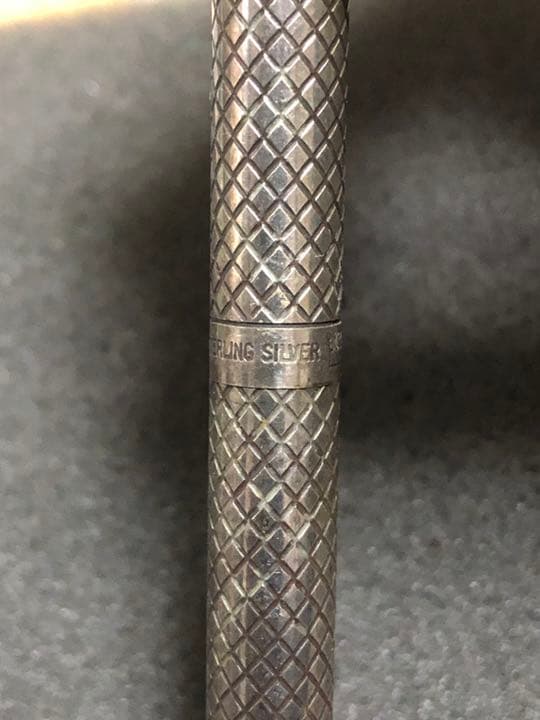 純銀 スターリングシルバーSHEAFFER ボールペン 受験御守り