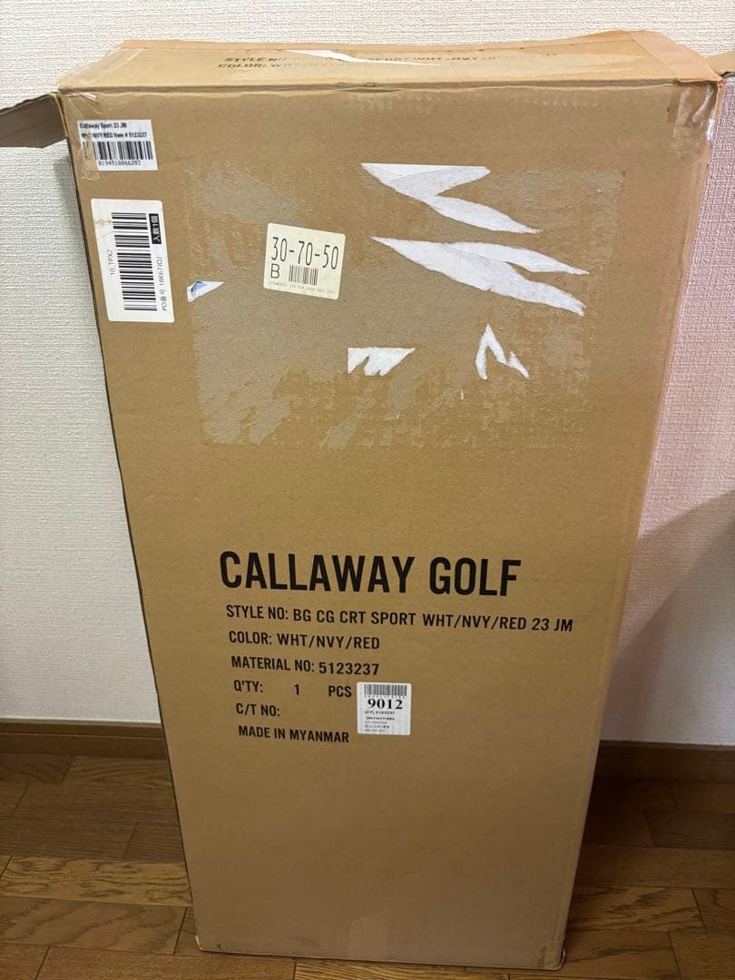 新品未使用 Callaway キャディバッグ