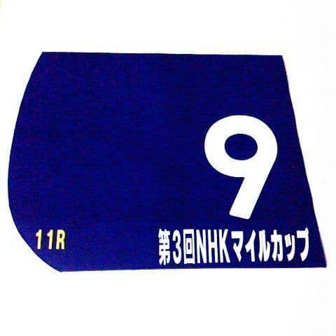 エルコンドルパサー 1998年 NHK マイルカップ レプリカゼッケン