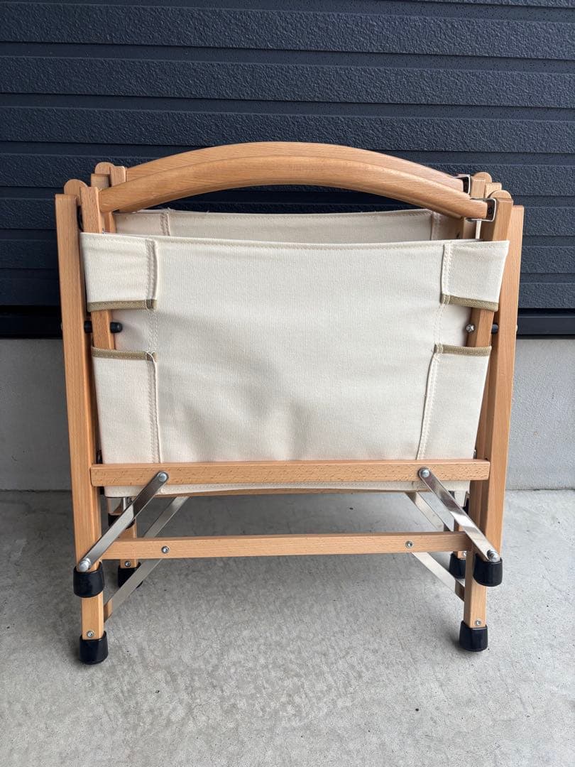 Hilander(ハイランダー) ウッドフレームチェア コットン アイボリー