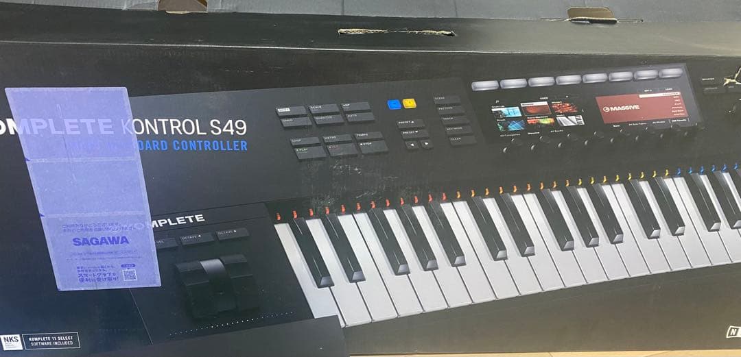 KOMPLETE KONTROL S49 MK2 ライセンス有り