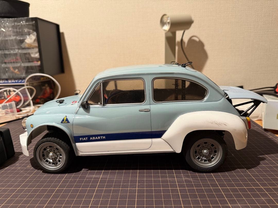 タミヤ　MB-01 FIAT ABARTH 1000 ラジコン プロポセット