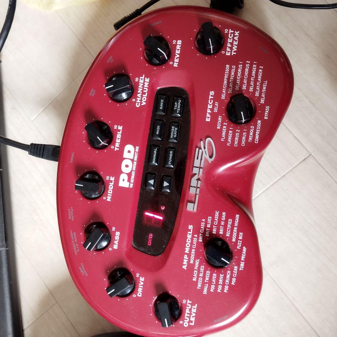 LINE6 フットスイッチ　ベースエフェクター