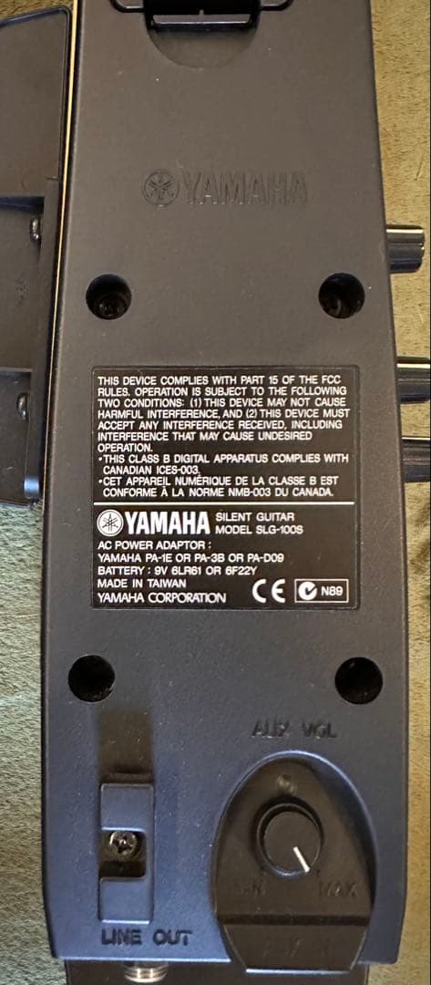 nonヤマハ YAMAHA サイレントギター SLG-100S 極美品！