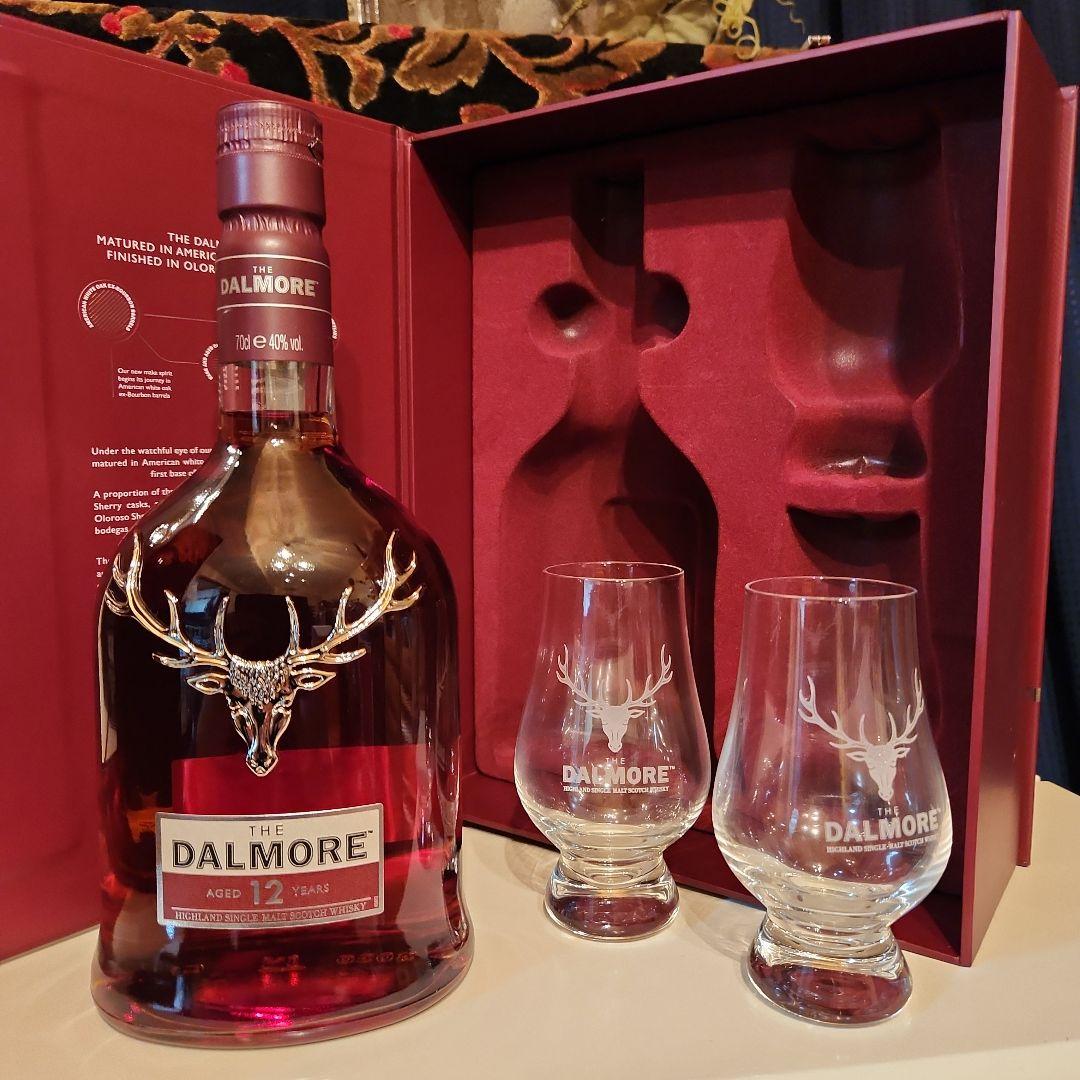 [ 数量限定 ] DALMORE 12年 ウイスキー グラスセット