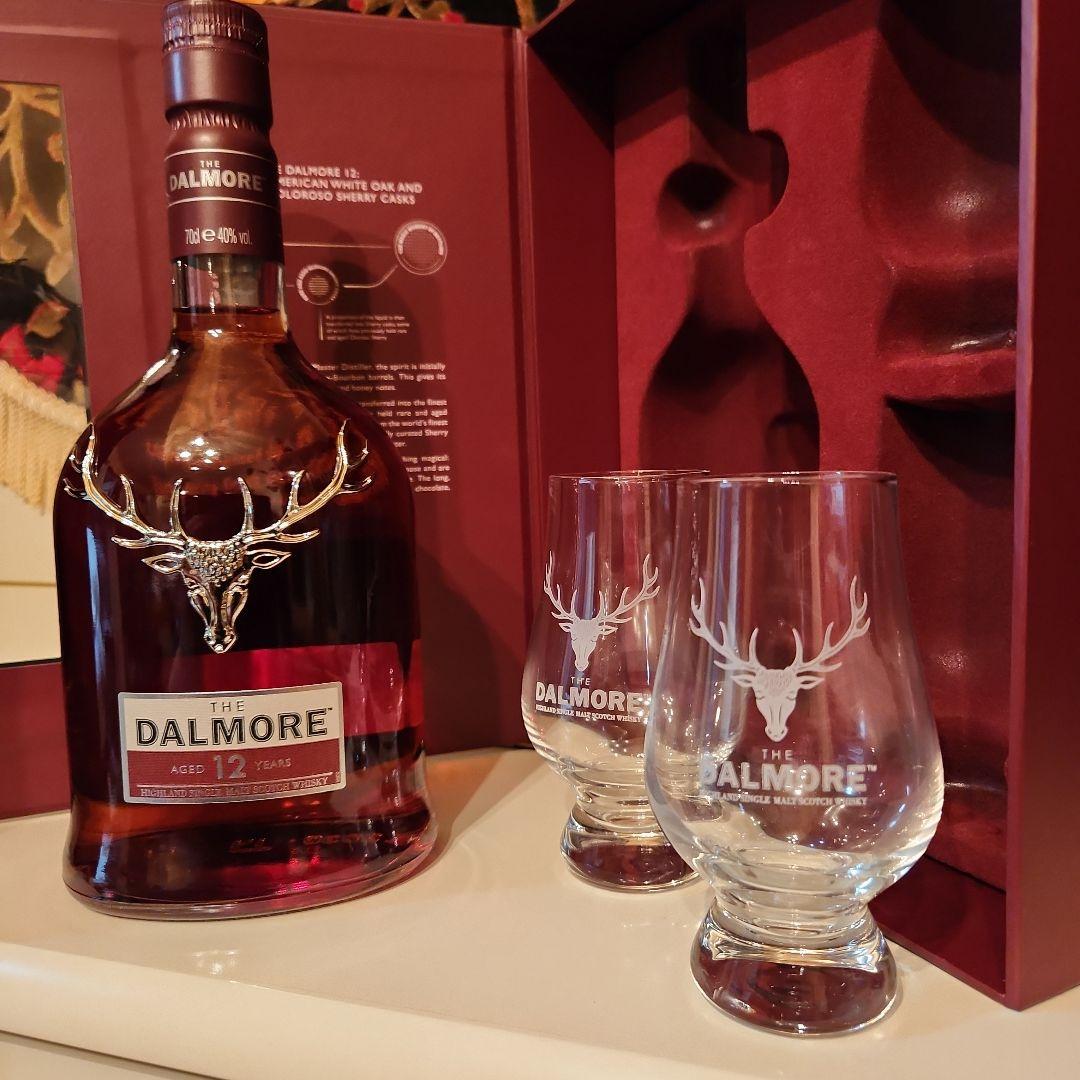 [ 数量限定 ] DALMORE 12年 ウイスキー グラスセット