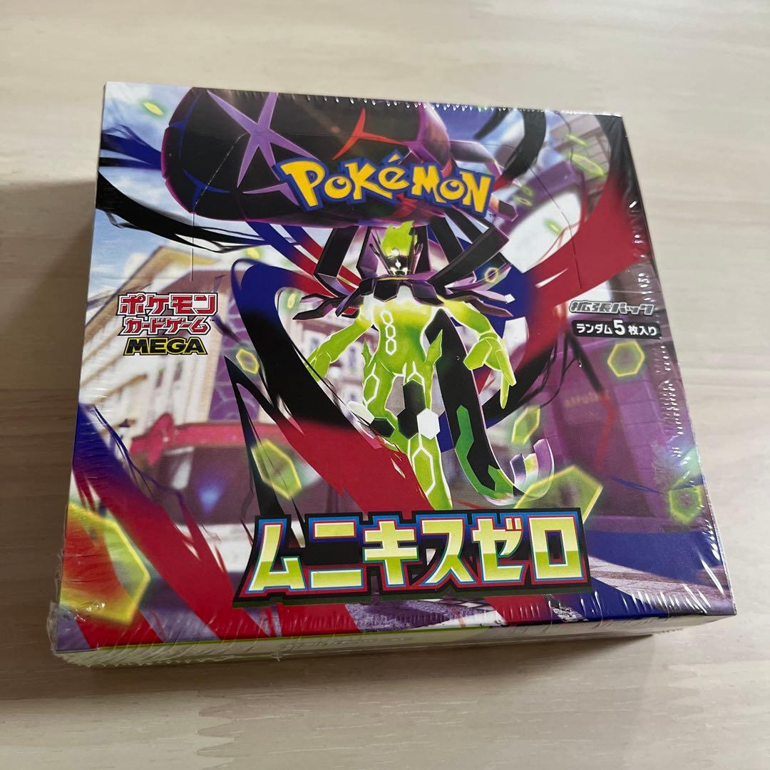新品未開封 ポケモンカードゲーム　ムニキスゼロ BOX