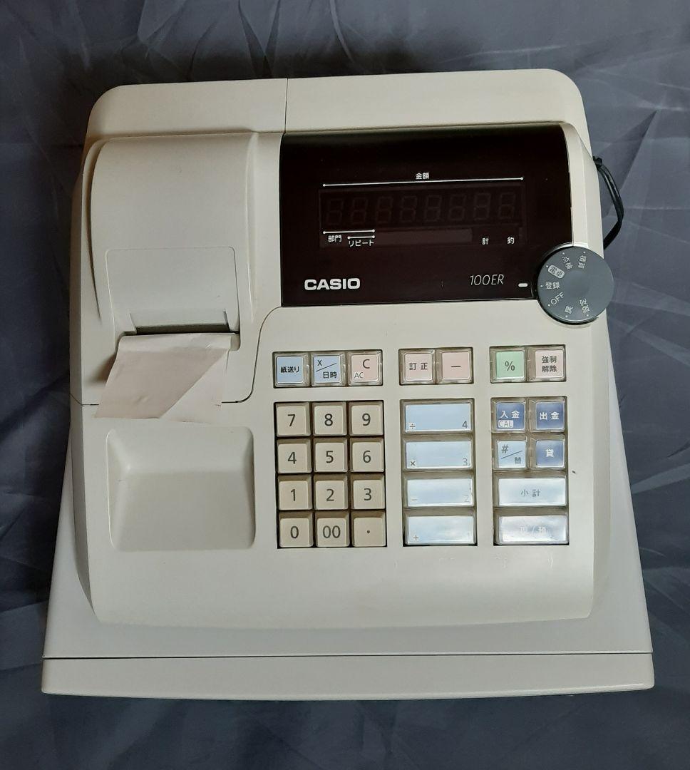 CASIO 100ER キャッシュレジスター