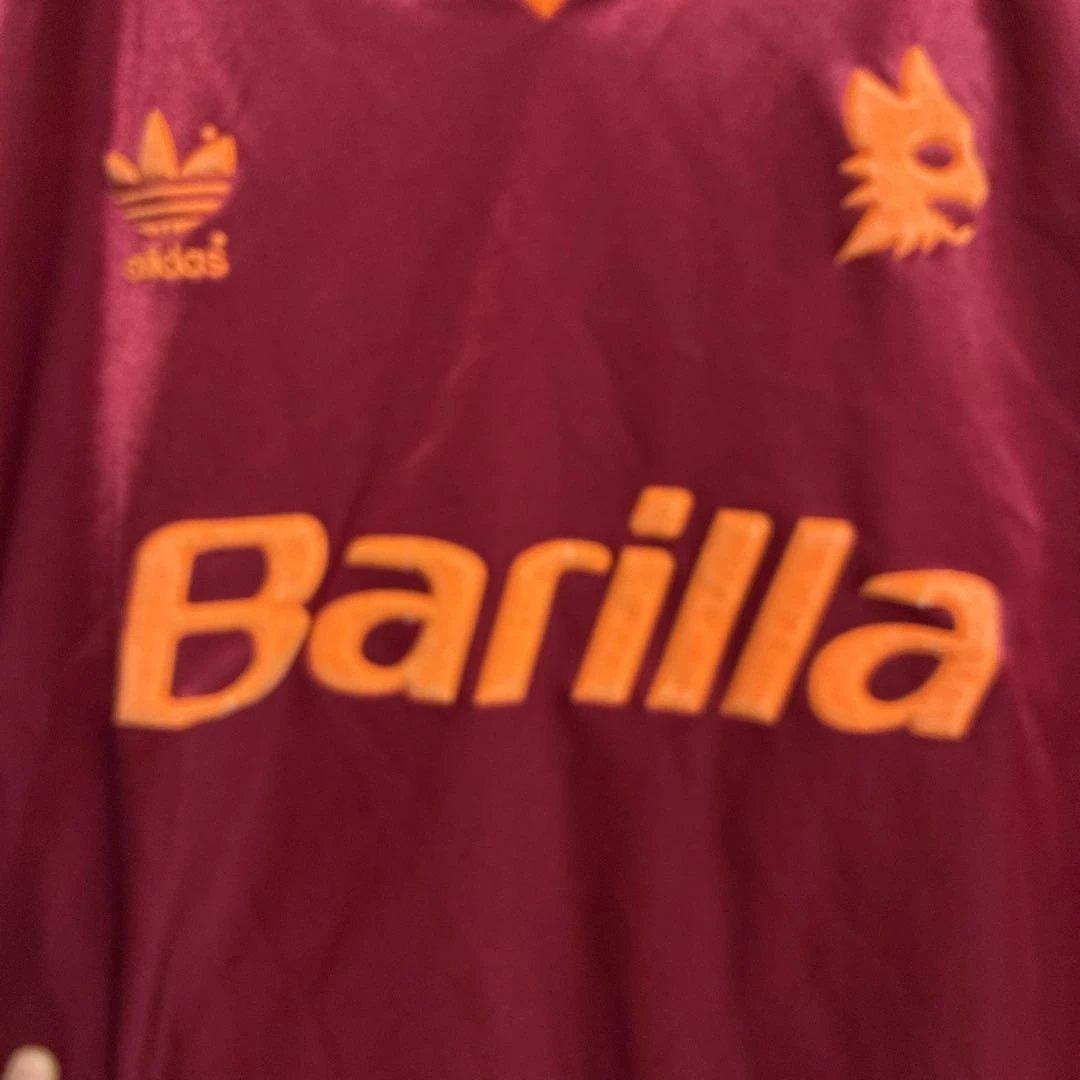 adidas AS Roma サッカーシャツ Mサイズ(ヨーロッパサイズ)