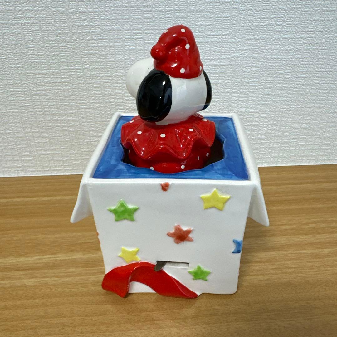 スヌーピー schmid オルゴール　ピエロ　snoopy peanuts