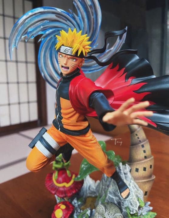 NARUTOナルトうずまきナルト1/7C版ガレージキット ガレキ スタチュー①③