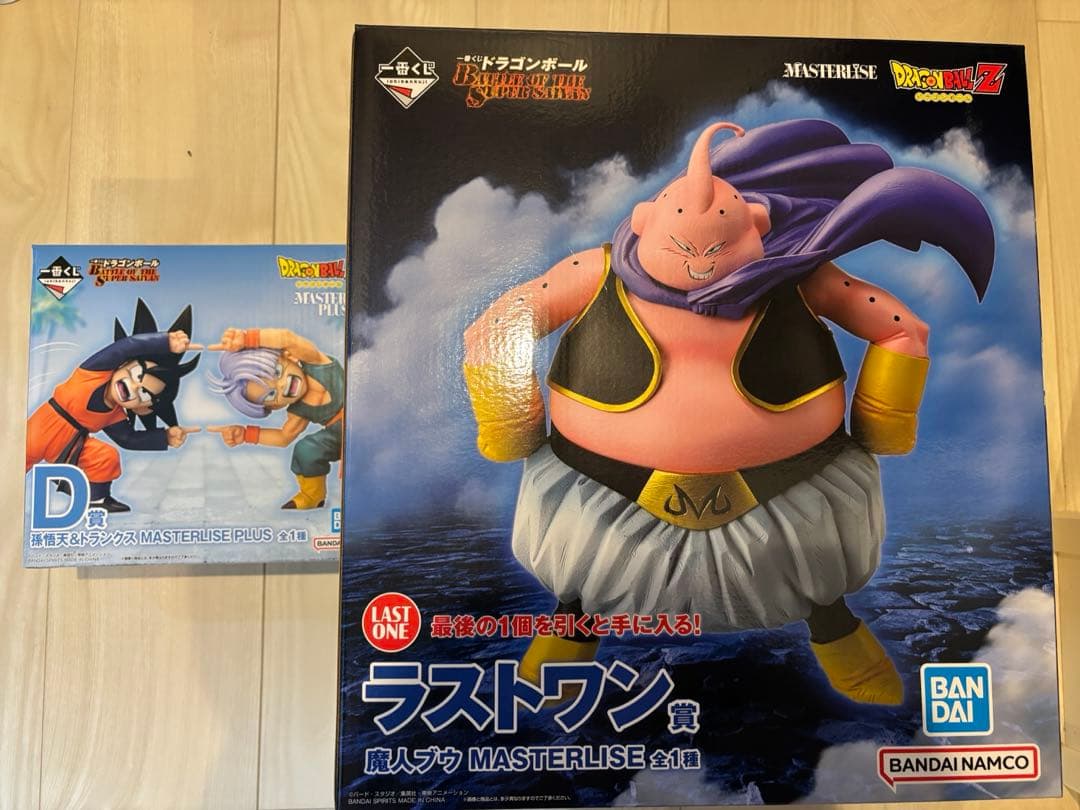 【新品未開封】　一番くじ　ドラゴンボール　悟天&トランクス　魔人ブウ