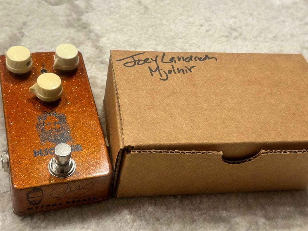 ギター MYTHOS PEDALS Mjornir Joey landreth