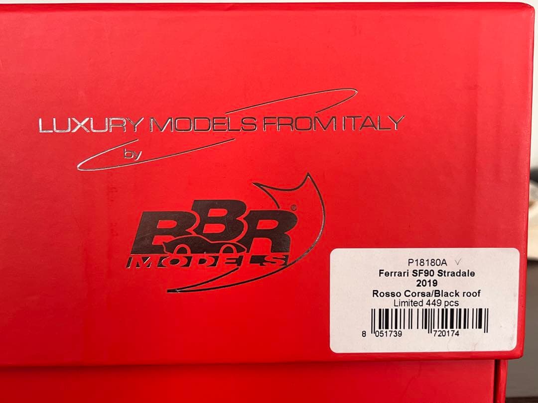 BBR 1/18 ポルシェSF90 Stradale 105/449台限定モデル