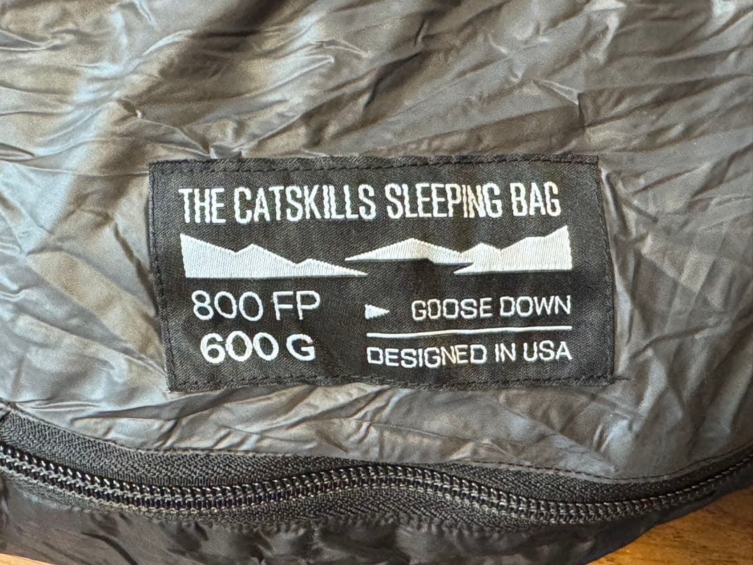 Brooklyn Outdoor Company シュラフ600g グースダウン