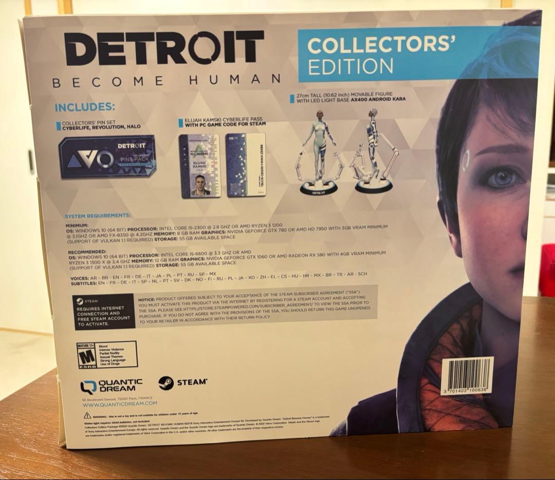 Detroit Become Human コレクターズエディション kara