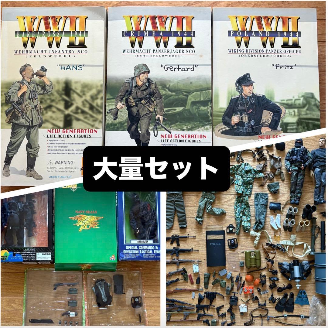 ミリタリーフィギュア多数 武器アクセサリードラゴンモデルズnavy seals