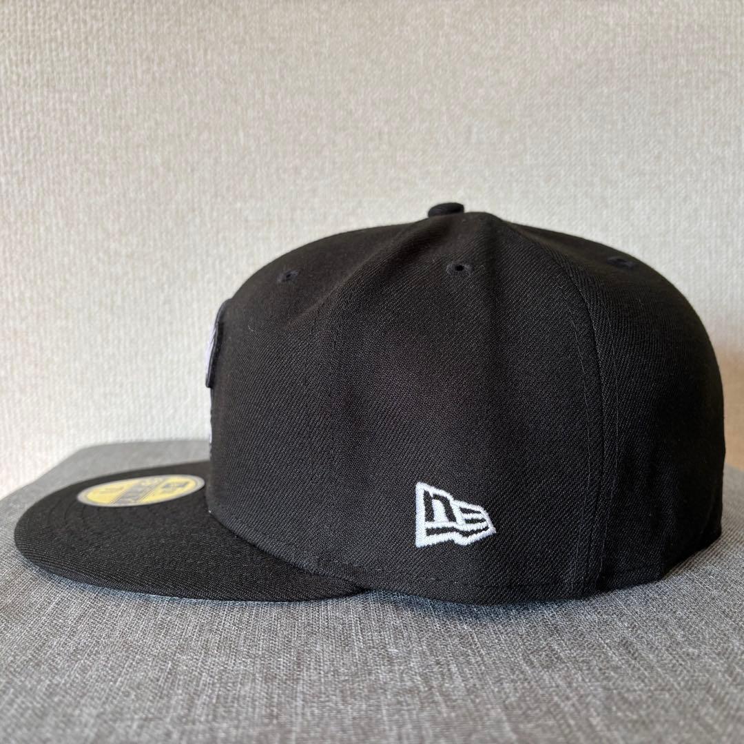 【海外限定】7 5/8 ニューエラ 59FIFTY ロサンゼルスラムズ ブラック