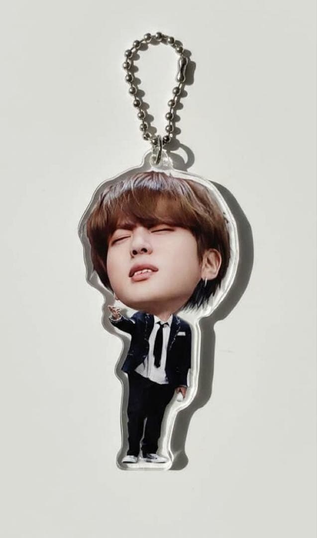 BTS Jin ソクジン ジン 2等身キーホルダー 6cm