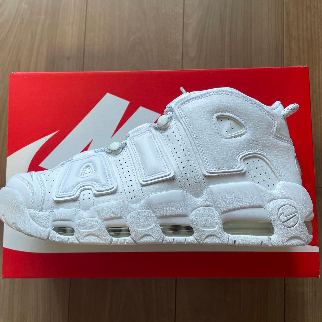 Nike Air More Uptempo Triple White 96 新品